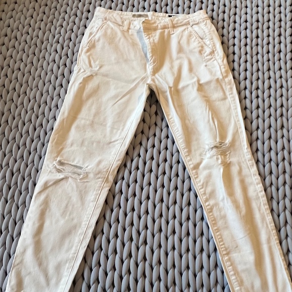 Ag Adriano Goldschmied | Pants & Jumpsuits | Ag Distressed Chinos ...